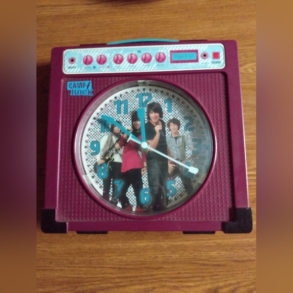 Disney | Wall Decor | Vintage Camp Rock Clock | Poshmark